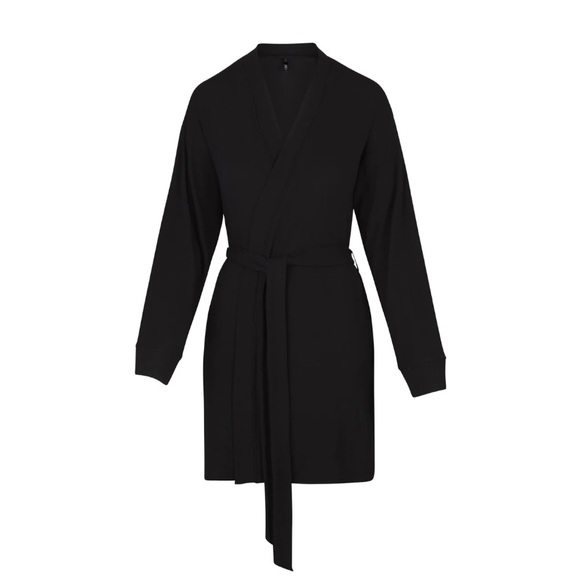 SKIMS | Intimates & Sleepwear | Skims Soft Lounge Robe Onyx | Poshmark